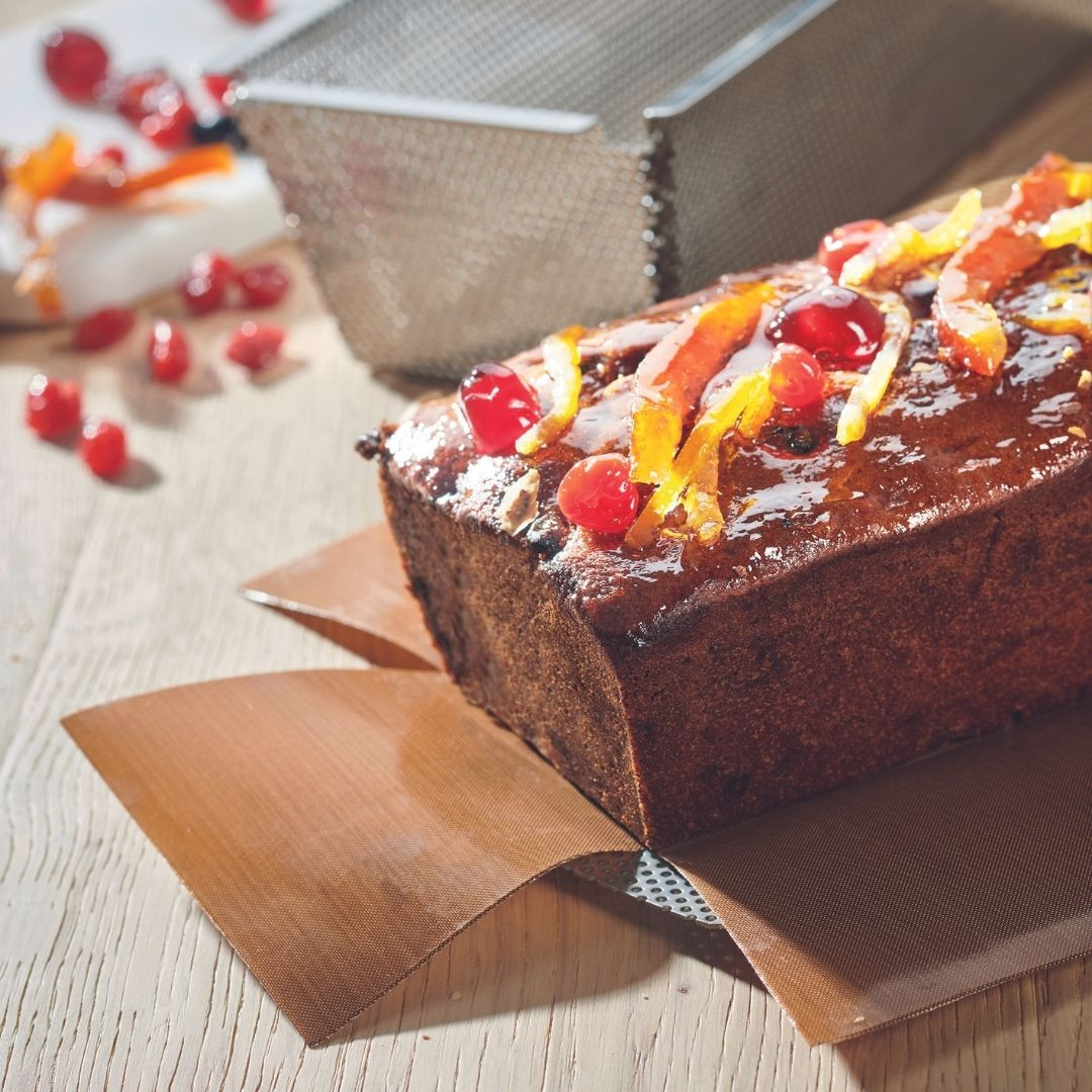 Rectangular cake mold with removable bottom - de Buyer