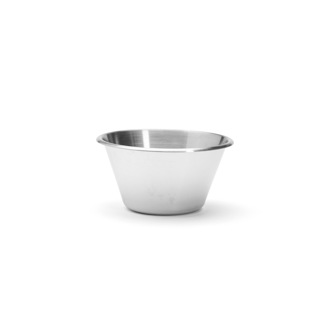 Bassine conique inox bord roulé ouvert Ø16cm - de Buyer