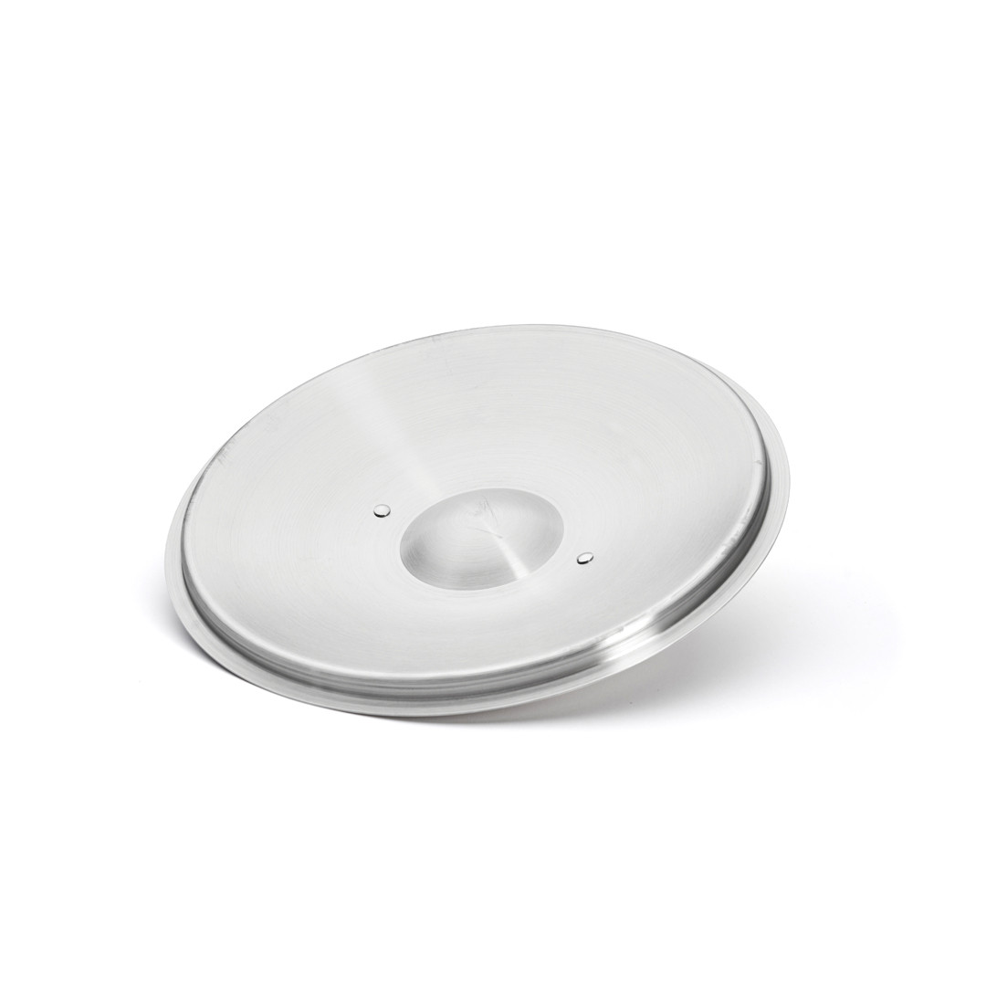 Couvercle en inox avec pontet en fonte d'inox Ø20cm - de Buyer