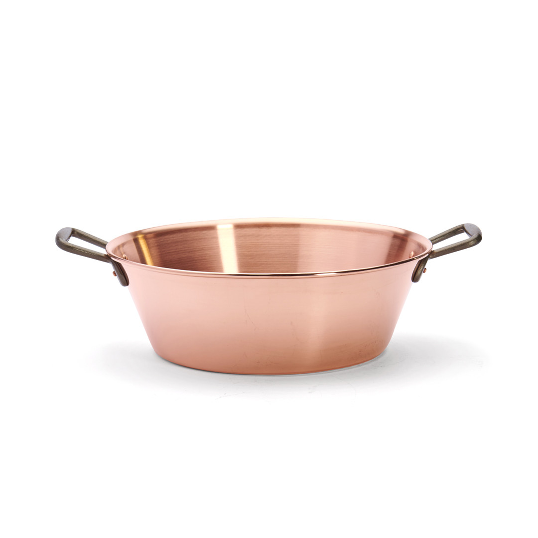Heavy copper pan Ø38cm - de Buyer