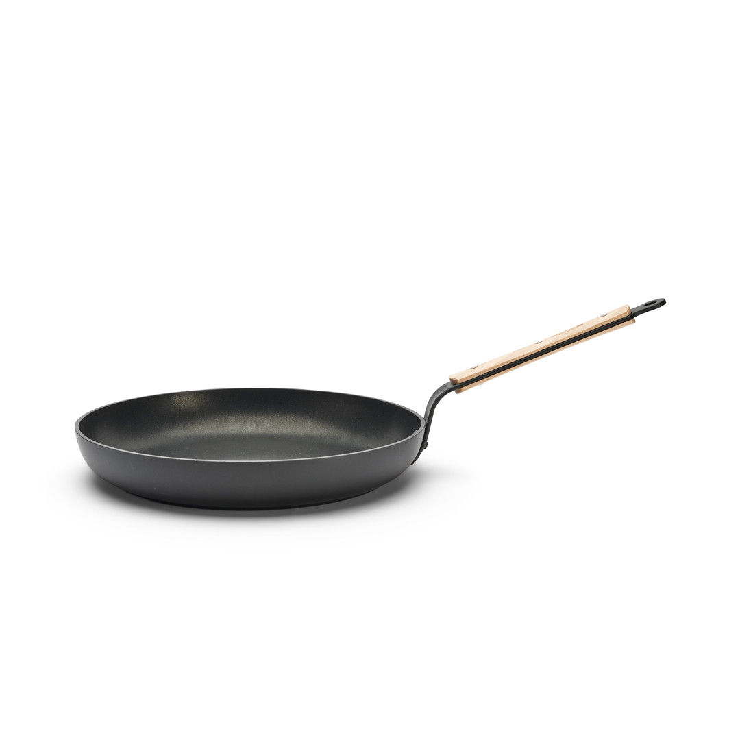 Poêle ronde CHOC B BOIS, non-stick forged aluminium, ø 32cm, Pans - De ...