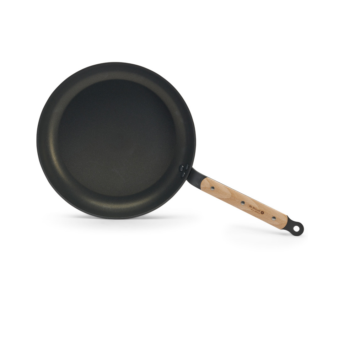 Poêle ronde CHOC B BOIS, non-stick forged aluminium, ø 32cm, Pans - De ...