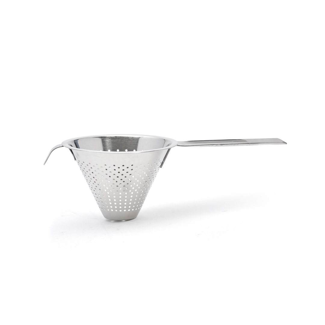 Perforated stainless steel chinese strainer Ø10cm - de Buyer