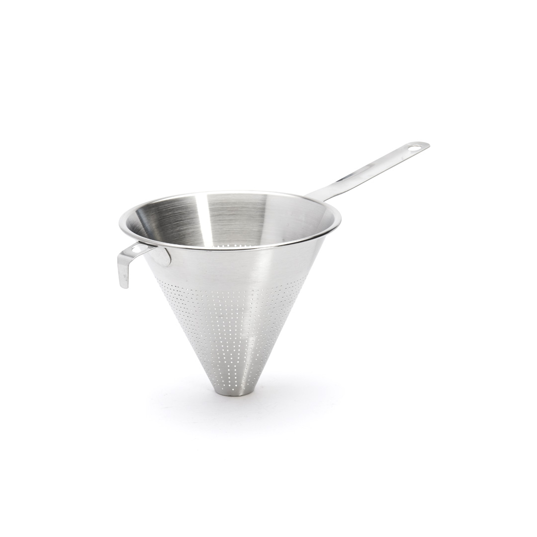 Perforated stainless steel chinese strainer Ø20cm - de Buyer
