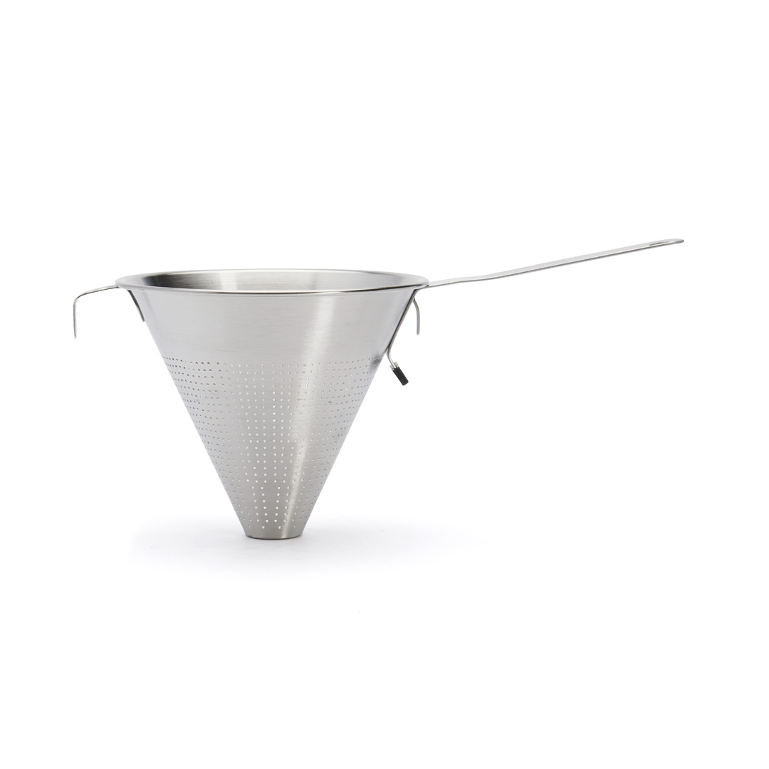 Perforated stainless steel chinese strainer Ø20cm - de Buyer
