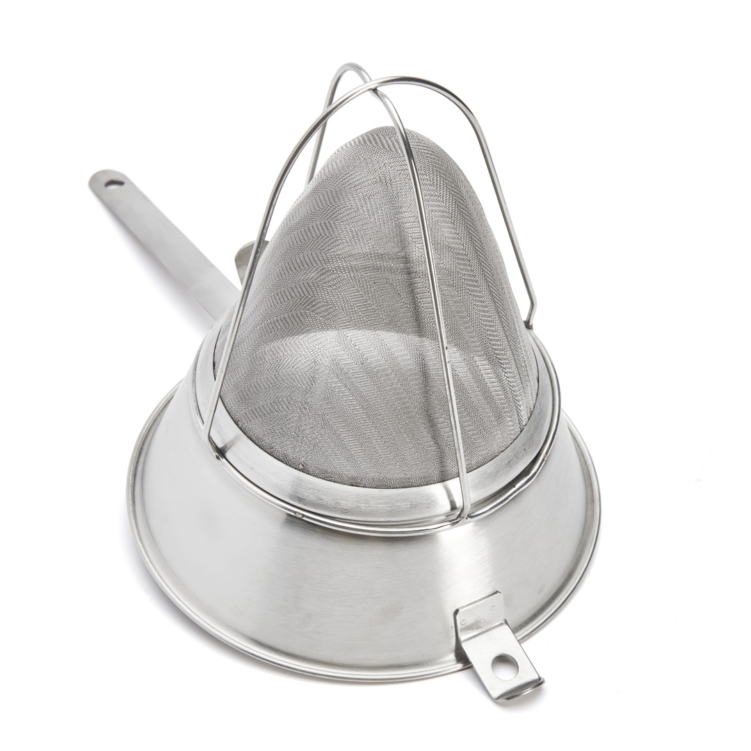 Stainless steel frame muslin strainer Ø22cm H.23cm - de Buyer