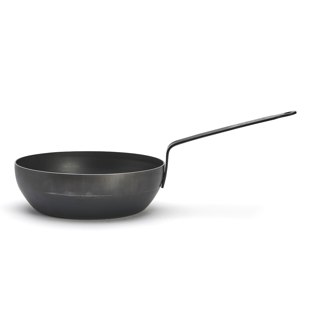 Sauteuse Paysanne en acier bleui BLUE CARBON Ø24cm